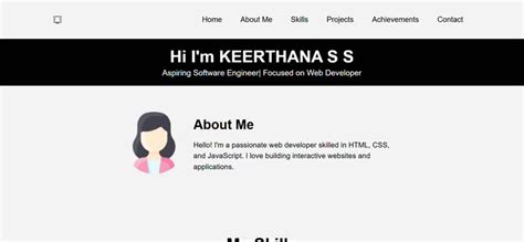 Keerthana S S On Linkedin Codsoft Webdevelopment Internship Html Css