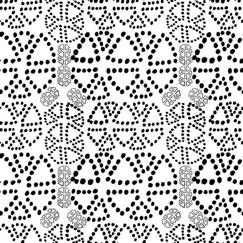 Seamless Pattern With Polka Dot Texture Stock Vector Illustration Of