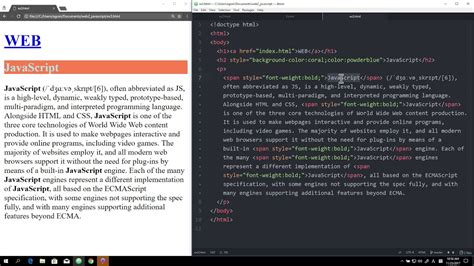 Web2 Javascript 10css 기초 Style 태그 Youtube