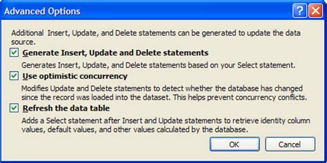 Implementing Optimistic Concurrency Control In ASP NET 2 0