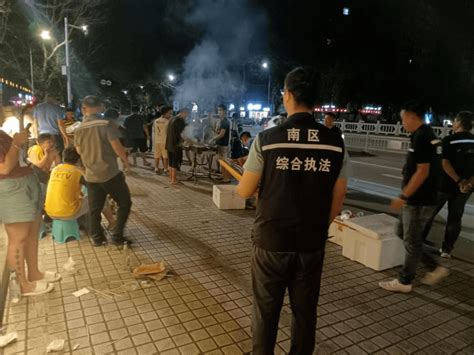 引摊入市联合执法！南区多措并举整治乱摆乱卖行为经营石岐街道流动