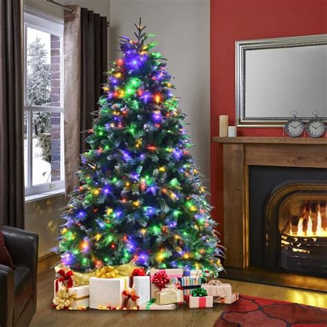 Multi Color Light Christmas Tree Vavsea 7ft Pre Lit Christmas Tree