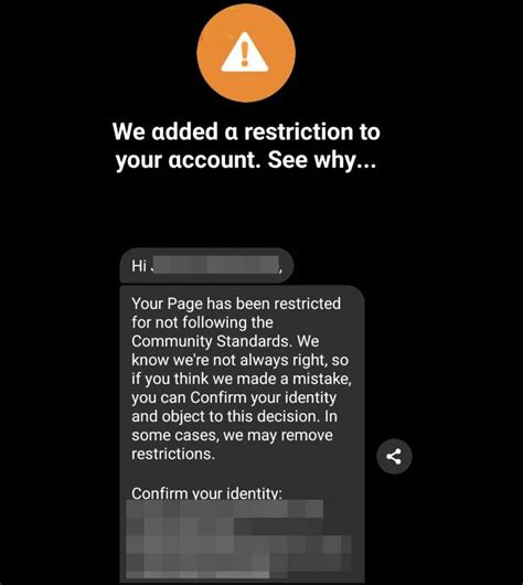 Uncovering The We Added A Restriction Facebook Scam