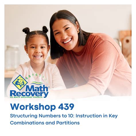 The Structuring Numbers To 10 Us Math Recovery Council