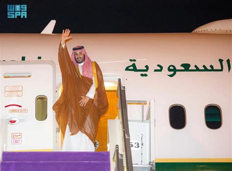 ولي العهد السعودي يغادر المدينة المنورة