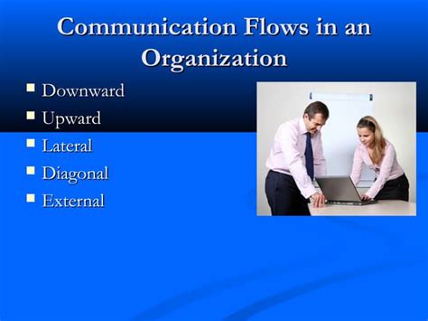 Communication Flows In An Organization Ppt