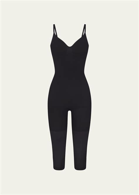 Skims Seamless Sculpt Mid Calf Catsuit Bergdorf Goodman