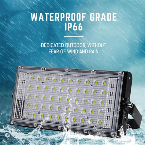 Outdoor Ip Rgb Waterproof Floodlights W Ultra Bright Led Flood Light Diy Combination Led