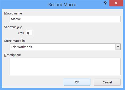 View Macro Shortcut Keys Pooterfr