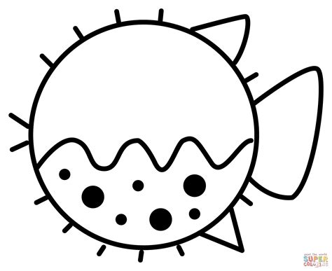 Finding Nemo Blowfish Coloring Pages 2025
