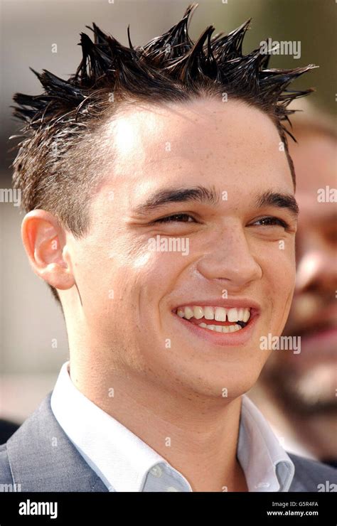 Pop Idol Runner Up Gareth Gates During A Photocall In Londons