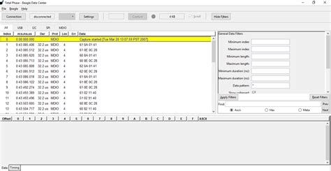 Mdio Sniffing And Emulation Using Total Phase Tools Total Phase