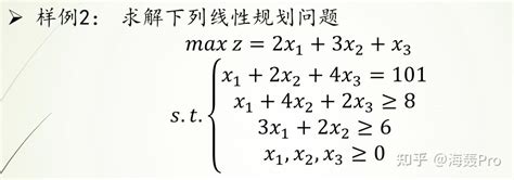 Python数学建模系列（一）：规划问题之线性规划 知乎