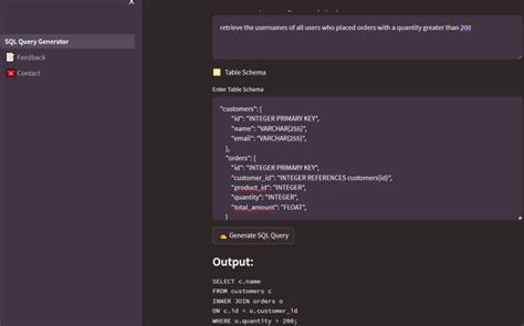 Chatgpt Sql Query Generator Ai Ai Deep Learning