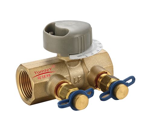China 265 Lf Brass Circuit Setter Balancing Valve Q11f 20t
