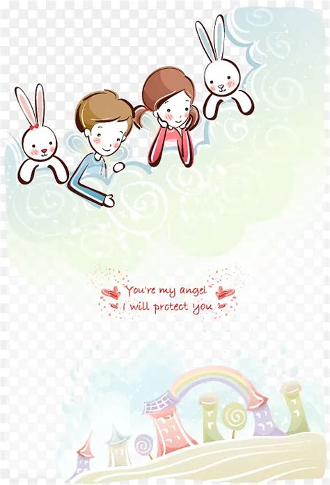 情侣插画png图片素材下载 图片编号qlvpowmz 免抠素材网