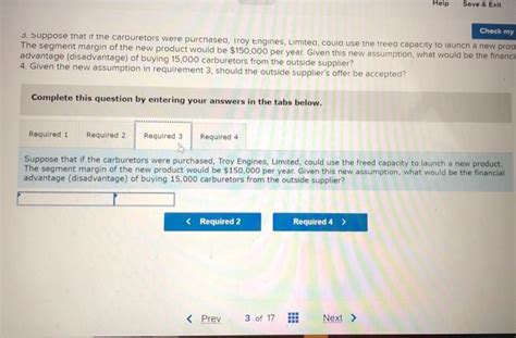Solved Saved 3 Connect Help Submit Sove And Exit Check My Work