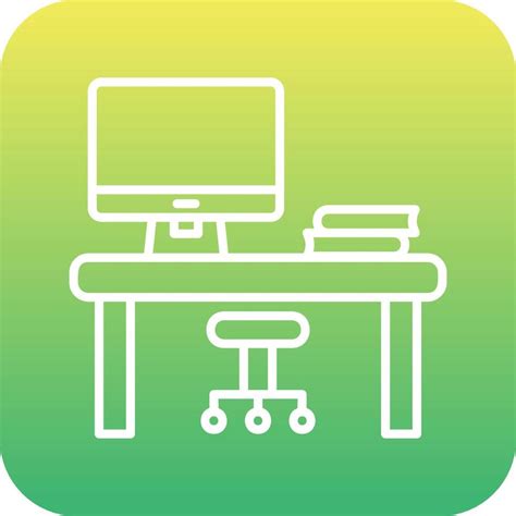 Desk Vector Icon 39442067 Vector Art At Vecteezy