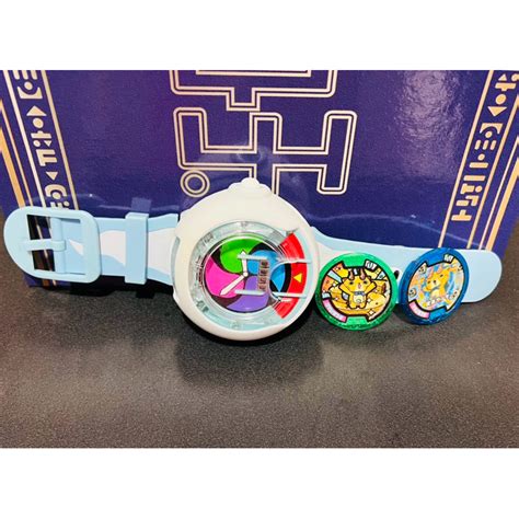 Yo Kai Watch Dx Type U White Yokai Watch Exclusive Komajiro U Medals Shopee Malaysia