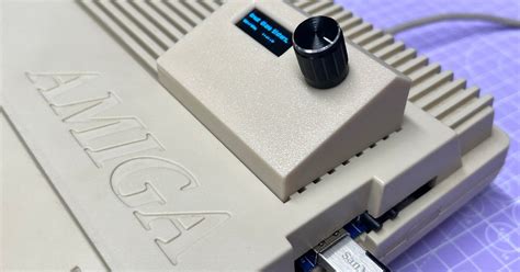 A500 Gotek Oled Screen And Rotary Encoder Enclosure By Kari Rhymes