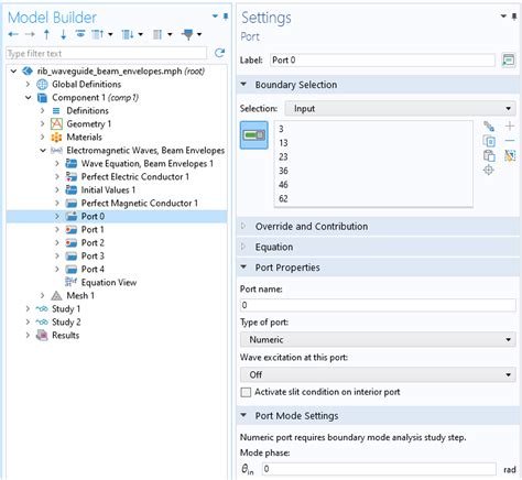 Copying And Reusing Boundary Mode Analysis Results