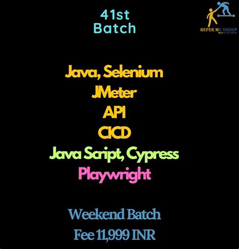 Gunjan B On Linkedin Refermegroup Selenium Cypress Playwright