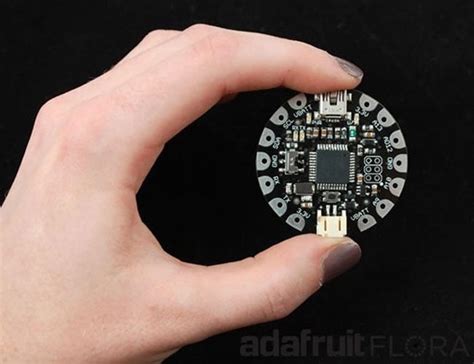 Adafruit Flora Wearable Electronics Announced Video
