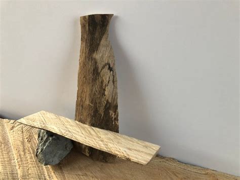 Oak Rough Sawn Wall Hanging Shelf Etsy