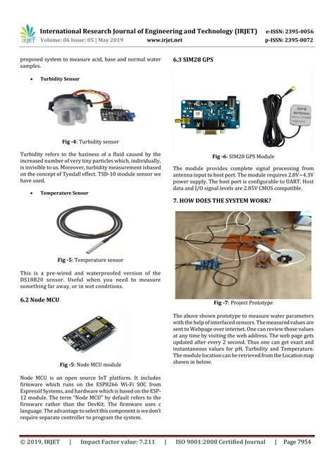 Irjet Iot Based Industrial Water Quality Monitoring System Pdf
