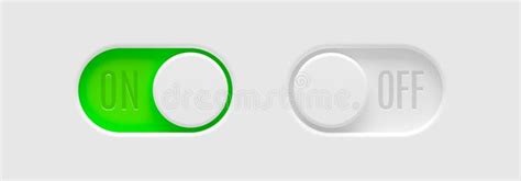 on off switch buttons toggle mobile icon slide active inactive ui