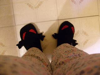 Ravelry Megaminds Bat Slippers Pattern By Brittany Boesken