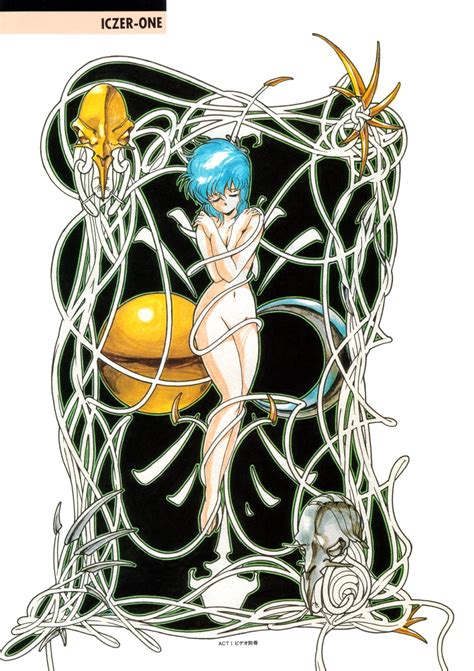 Kanou Nagisa Iczer And More Drawn By Hirano Toshihiro Danbooru