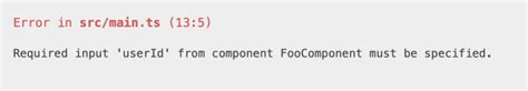 Required Inputs In Angular A Comprehensive Guide Dev Community