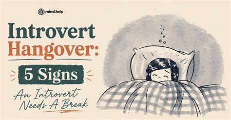 Introvert Hangover 5 Clear Signs An Introvert Needs A Break