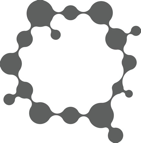 Metaball Connected Blobs Shapes In Pattern Morphed Fluid Symbol Circular Balls In Grid