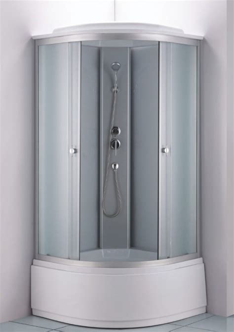 Душевая кабина Astera Asttm 109 1 4 круга высокий поддон 90x90см матовое стекло ️ купить по цене