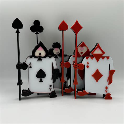Disney Alice In Wonderland Card Soldiers Alice In Wonderland Card