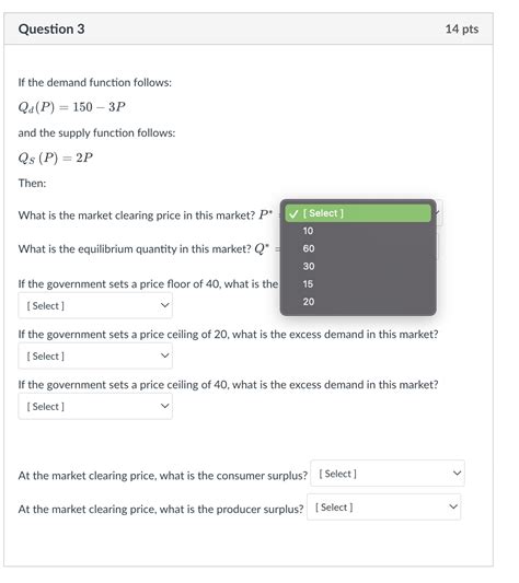 Solved Question 3if The Demand Function