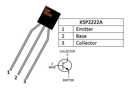 2n2222a Transistor Datasheet Specifications Pinout And Applications