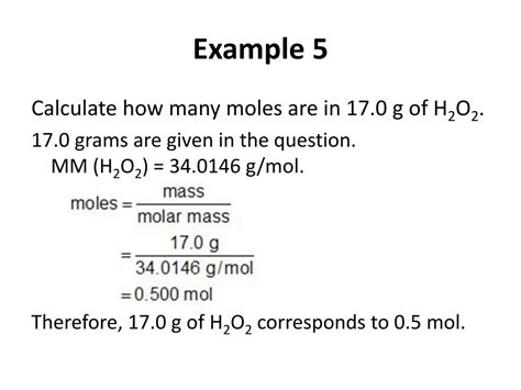 Ppt Molar Mass Powerpoint Presentation Free Download Id2674770