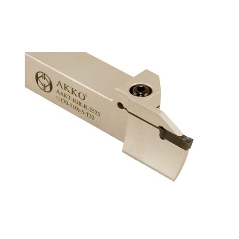 Aakt Ig R 2525 40 60 4 T25 Akko Dgn Iscar Toczenie RowkÓw CzoŁowych