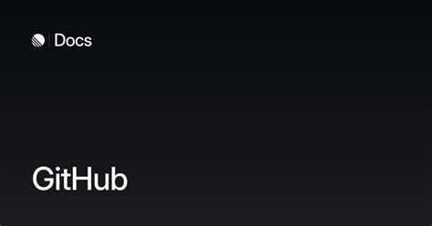 Github Linear Docs