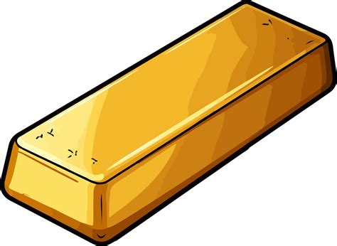 Gold Bar Cartoon At Carolyn Wilson Blog