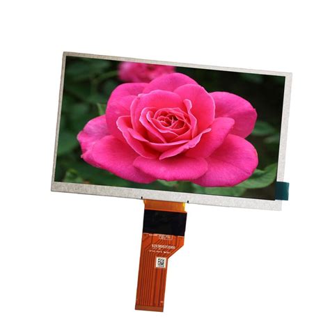 7 Inch 1024x600 Hd Tft Lcd Panel Led Backlight Module 40 Pin Lvds Interface