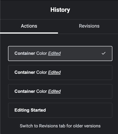 Easily Undo Redo Changes Using Elementor History WebPower