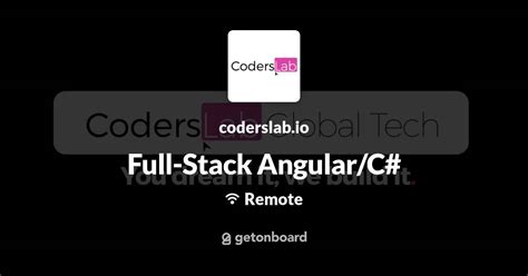 Full Stack Angularc At Remote Work From Home Get