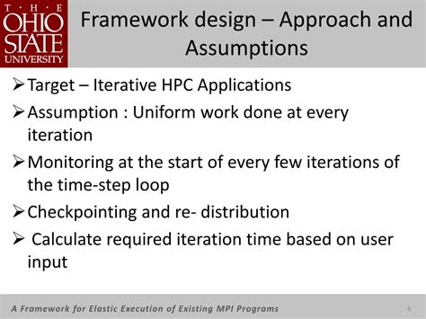 Ppt A Framework For Elastic Execution Of Existing Mpi Programs