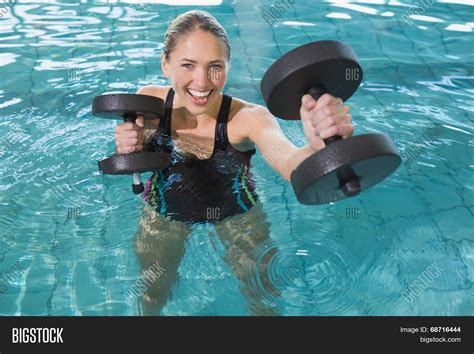 Fit Blonde Working Out Image And Photo Free Trial Bigstock