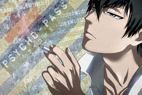 Psycho Pass Kogami Shinya X Tsunemori Akane By Lesya7 On Deviantart