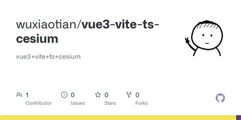Github Wuxiaotianvue3 Vite Ts Cesium Vue3vitetscesium